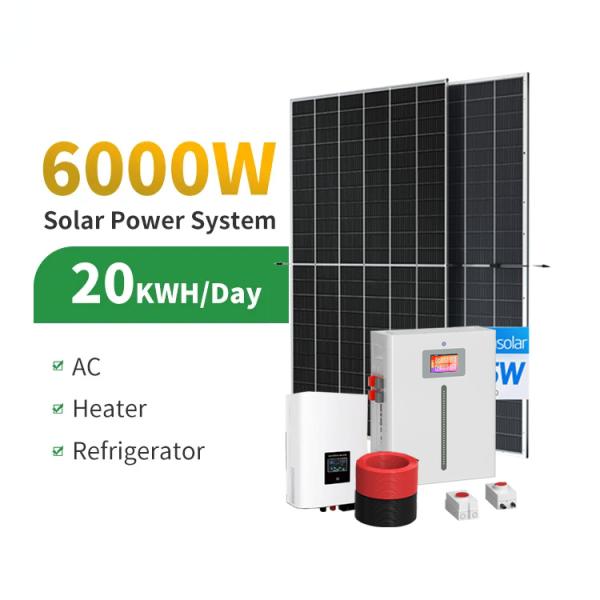 Quality 1kw 3kw 5kw 10kw 15kw 20kw 30kw Off-grid Photovoltaic Complete Set Solar Energy Off Grid Home Power Systemsecoflow Power Station for sale