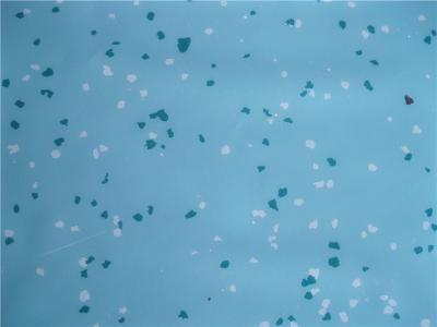 China light green flooring with green and white dots use in bus for sale