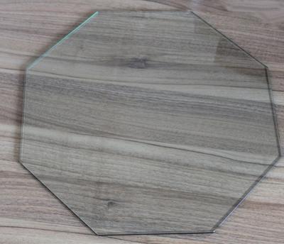 China Octagon toughened glass 5MM thick for sale