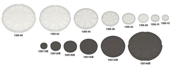 Trasportatori del wafer, polipropilene