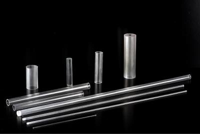 China EFG Method Transparent Sapphire Tubes Acid And Alkali / High Temperature Resistance for sale
