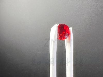 Cina Blu di oceano tagliato brillante rotondo Gem Crystal Loose sintetico in vendita
