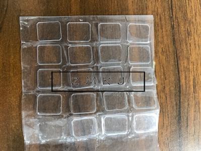 China Double Side Polished Synthetic Sapphire Glass 10 X 12.3mm 0.5mm Thickness for sale