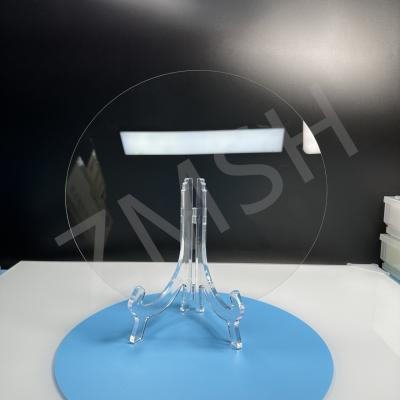 China 12 polegadas safira wafer safira substrato Al2O3 wafer 9.0Mohs transparente SSP DSP eixo C à venda