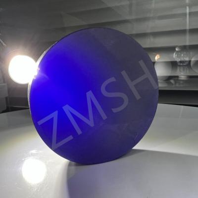 China Colored Sapphire Optical Windows SSP/DSP C-axis A-axis Customized Application for Laser Systems Optical Components for sale