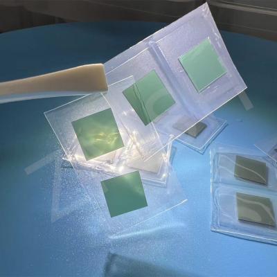 China 4H-N SiC substrate Silicon Carbon Substrate Square 5mm*5mm Customized Thickness 350um Prime Grade/ Dummy Grade for sale