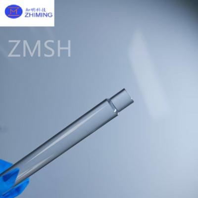 China Sapphire AL2O3 Buizen NMR Kernmagnetische resonantie Hoge hardheid Transparante gepolijste Aanpassing Te koop