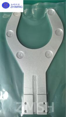 China Alumina Ceramic Custom Parts Robotic Arm High Hardness Wear Resistant Al2O3 Ceramic Suction Cup Structural Parts for sale