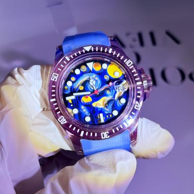 China Sapphire Case For Wristwatch Multiple Color Water Proof Anti Scratching Customize Design for sale