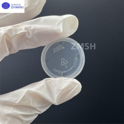 China 1 Inch Single Wafer Cassette for ESD-Safe Wafer Storage for sale