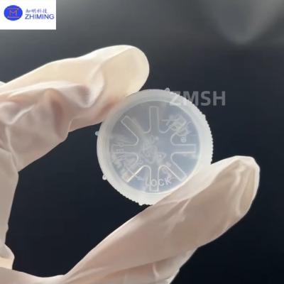 China 1 Inch Single Wafer Cassette for ESD-Safe Wafer Storage for sale