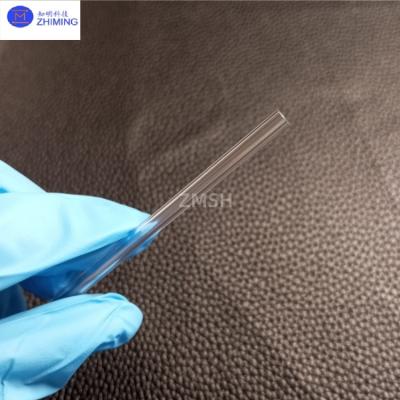 China Custom 140mm Double-Side Polished Sapphire Tubes Optical Component Protection Tubes for sale