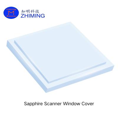China Custom Sapphire Cover Glass for Camera, Fingerprint & Scanner Applications for sale