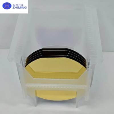 China Copper-Plated Monocrystalline Silicon Wafer for MEMS, Sensor & Semiconductor Applications for sale