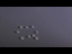 Custom Sapphire Disc Synthetic Sapphire Washer Polishing Bubble-Free Wear-Resistant