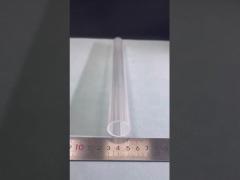 サファイア光学ガラスチューブ 99.999% アル2O3 高硬度 9.0 磨き合わせ サイズ