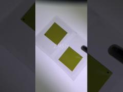 Подложка из карбида кремния (SiC) типа 4H-N, пластина 10x10 мм для силовой электроники