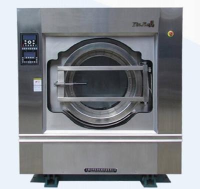 China Stainless Steel 50kg Digital Control Washer Extractor Machine for Heavy-Duty Laundry Requirements for sale