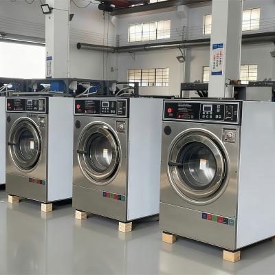 China 220V/50Hz Power Supply Stainless Steel Washer Extractor Machine for Customer Requirements for sale