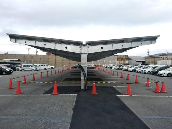 Completed carport project