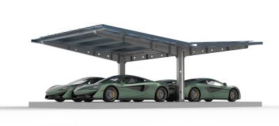 China Modular Solar Powered Carport COM Y Frame Carport Corrosion Resistant With Dual Purpose for sale