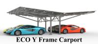 Quality High Durability Solar Panel Carport ECO Y Frame Carport Easy Installation for sale