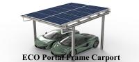 Quality Weatherproof Carport Solar Panel System ECO Portal Frame Carport High Performanc for sale
