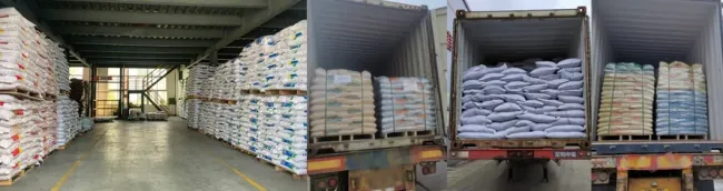 SBR rubber granules packaging and shipping