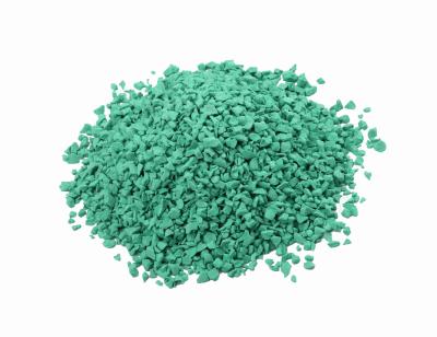 China Running Track 1mm-3mm EPDM Rubber Granules Impact Absorberende Rubber Particles Te koop