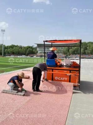 China ESP Yuzz Semi- Prefabricated Running Track Sports Floor UV Ozone Resistant for sale