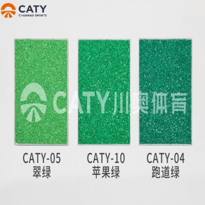 China Green EPDM Particle Ethylene-Propylene-Diene Monomer Rubber Granules For Sports Flooring for sale