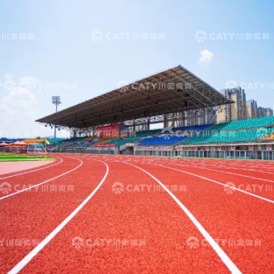 China IAAF Approved Athletic Running Track for EPDM Rubber Athletic Flooring with Smooth Running EPDM Surface for sale