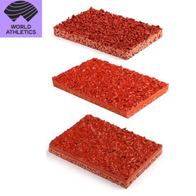 China WA Approved Competition-Grade Synthetic Rubber Track for Rubber Track And Field International Competitions for sale