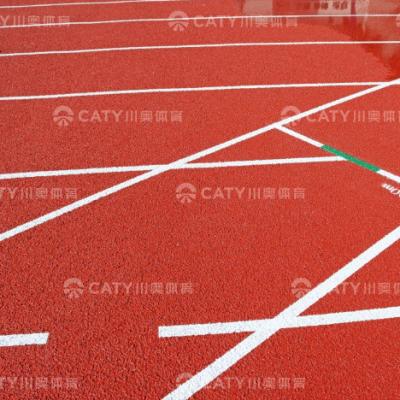 China WA Approved Competition-Grade Synthetic Rubber Track for Rubber Track And Field International Competitions for sale