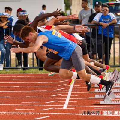 中国 学校のシームレスゴムコース表面 IAAF証明書付きランニングのための10年防弾ゴムコース 販売のため