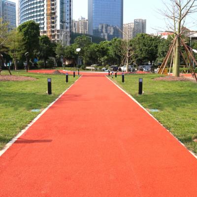 Cina Percorsi ricreativi multiuso EPDM con sicurezza migliorata per piste da jogging, piste ciclabili e sedie a rotelle in vendita