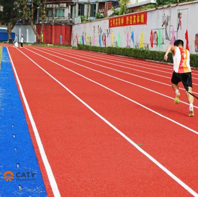 China Instalação de pista de corrida de borracha EcoSpray EPDM para pista e campo de borracha SBR Rubber Crumb Underlay à venda
