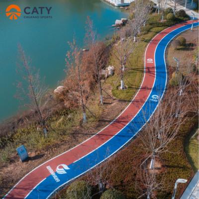 China Instalação de pista de corrida de borracha EcoSpray EPDM para pista e campo de borracha SBR Rubber Crumb Underlay à venda