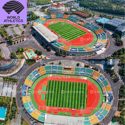 China Instalação de pista de corrida de borracha EcoSpray EPDM para pista e campo de borracha SBR Rubber Crumb Underlay à venda