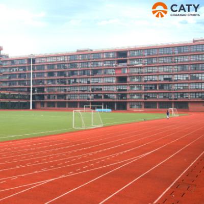 Cina Pista sportiva di gomma colorfast resistente alle intemperie EPDM Pista da corsa di gomma con installazione di pista in vendita