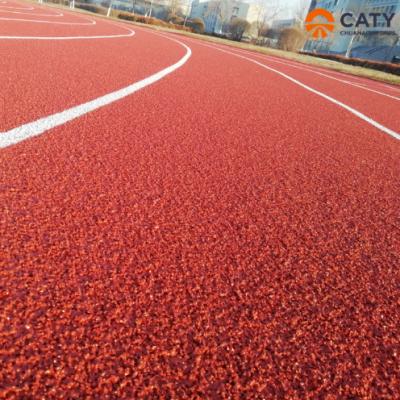 China IAAF Sandwich System Synthetic Athletic Track EPDM Rubber Running Track Surface Material EPDM SBR Tyre Granules for sale