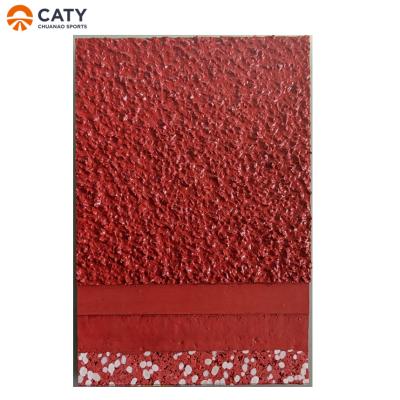 China Easy Installation Synthetic Rubber Running Track Athletics Track Material EPDM Rubber Flooring for sale