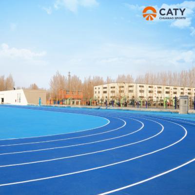 China Easy Installation Synthetic Rubber Running Track Athletics Track Material EPDM Rubber Flooring for sale