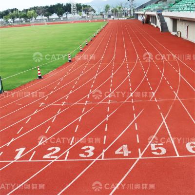 China Wholesale Prefabricated Track Quick-install EPDM Rubber Roll Track Glue-down Running Track for sale