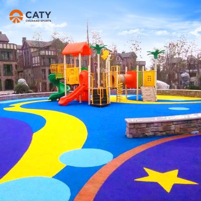China SGS Certificated Durable Outdoor Playground Flooring EPDM Rubber Flooring EPDM Pellets for sale