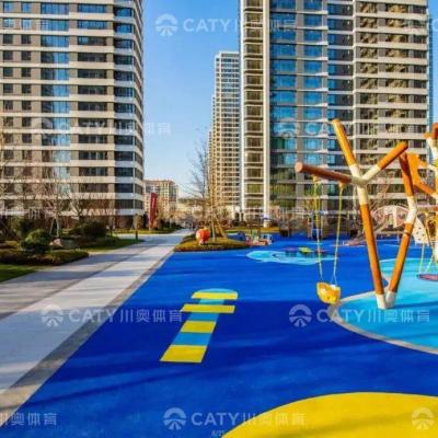 China Color Full Playground Safety Flooring Odorless Rubber Granules Wear Resistant EPDM Granules for sale