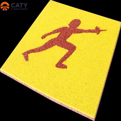 China Color Full Playground Safety Flooring Odorless Rubber Granules Wear Resistant EPDM Granules for sale