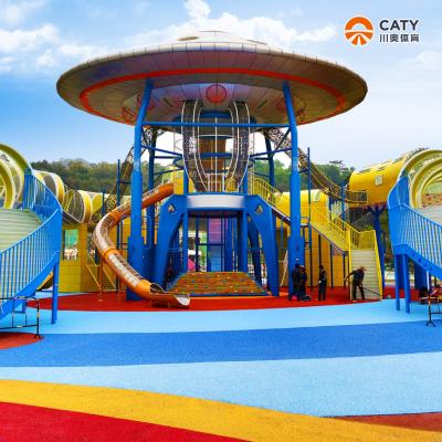 China Multicolor Outdoor Playground Flooring Playground Crumb Rubber Granules EPDM for sale