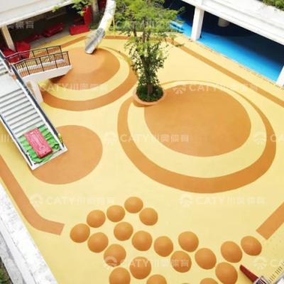 China Multicolor Outdoor Playground Flooring Playground Crumb Rubber Granules EPDM for sale