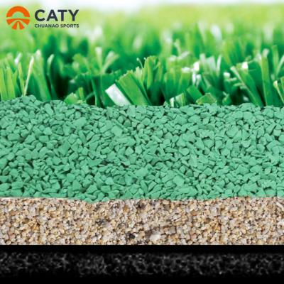 China Multi Color EPDM Rubber Granule Infills for Football Field Football Pitch Playground Running Track for sale